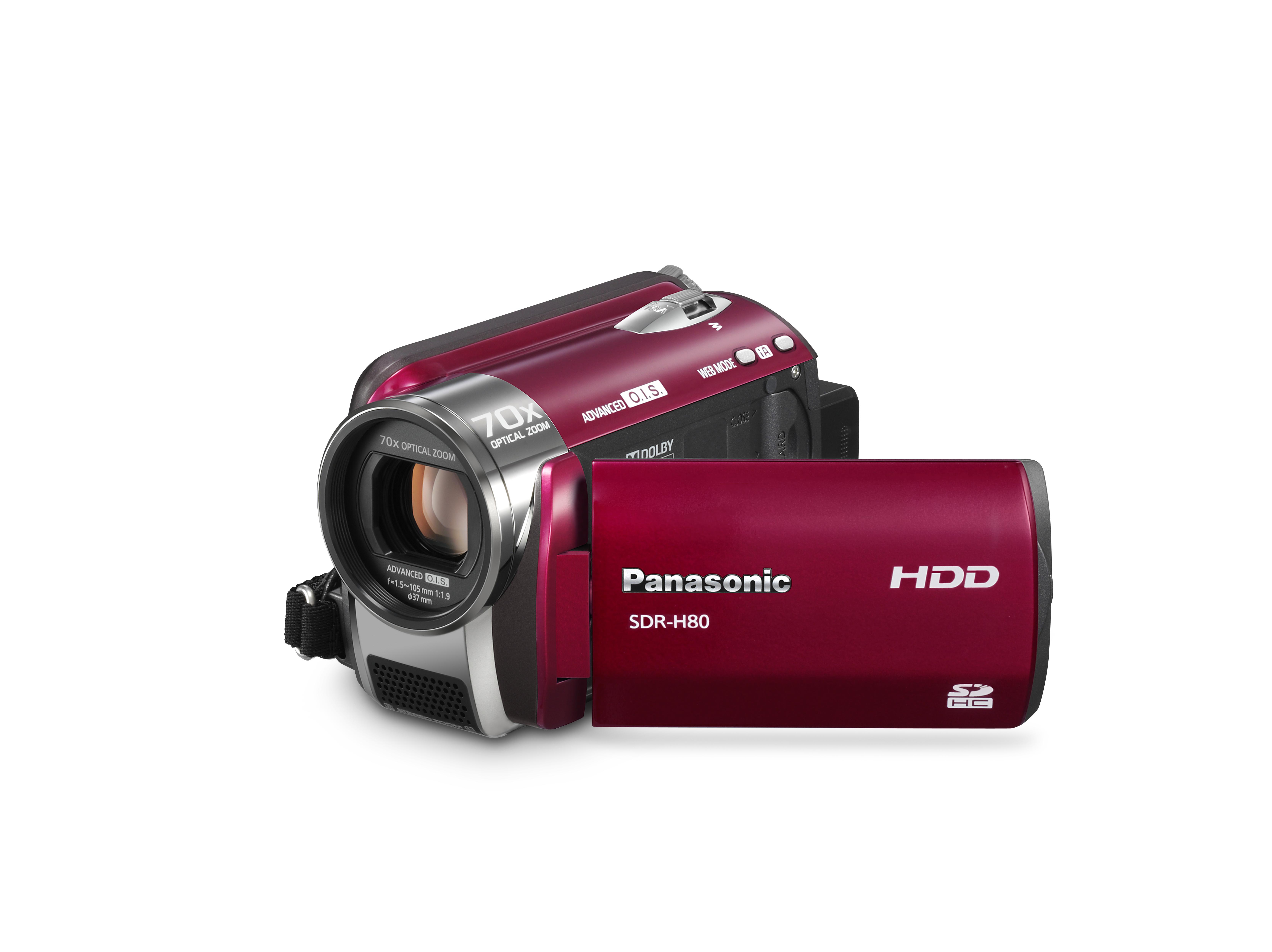 Panasonic SDR-H90 Zwart - Kenmerken - Tweakers