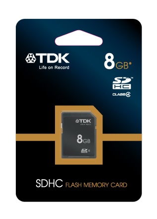 TDK SDHC Class 4 8GB - Kenmerken - Tweakers