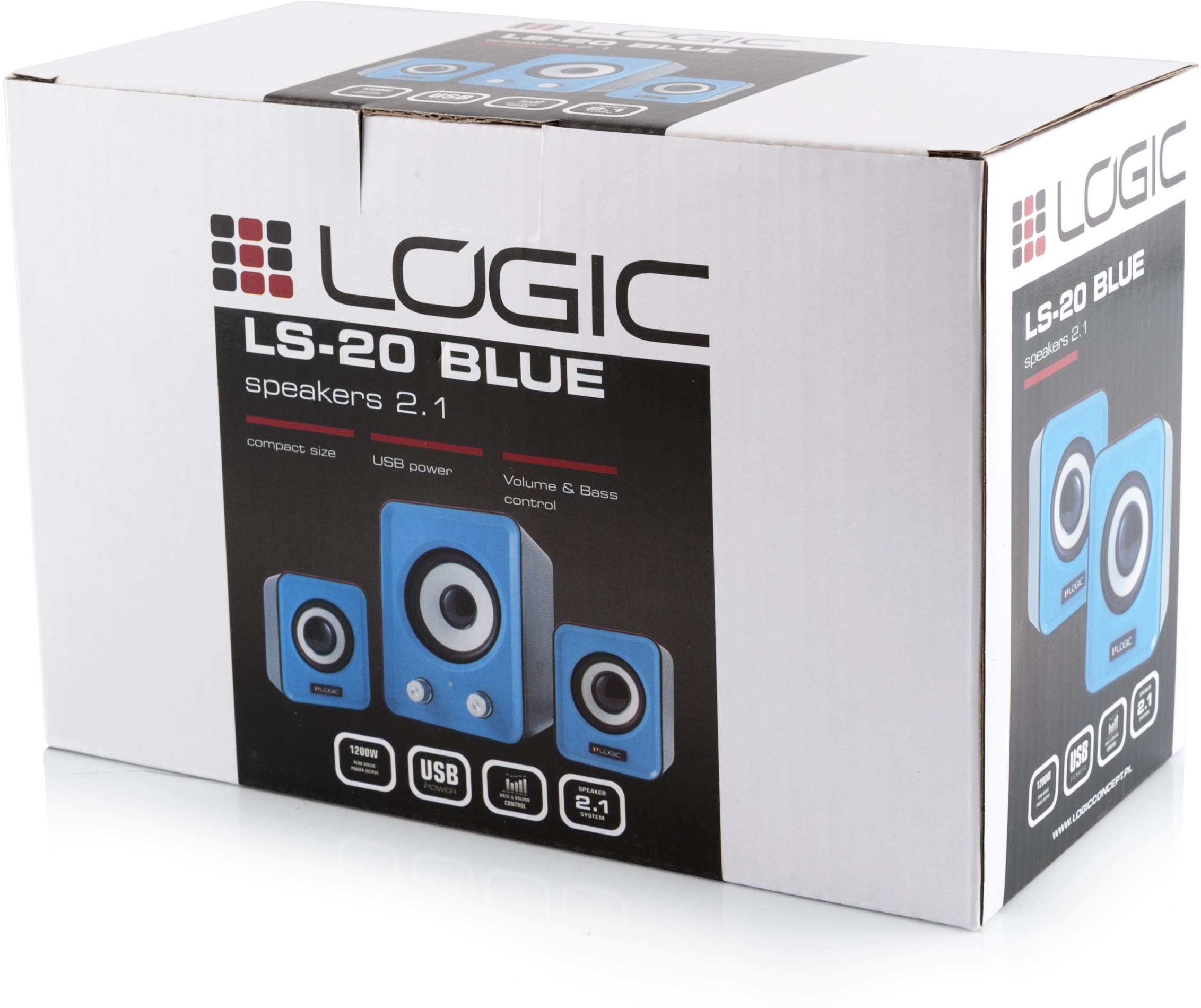 Specificaties van Logic LS-20 Blauw - Tweakers
