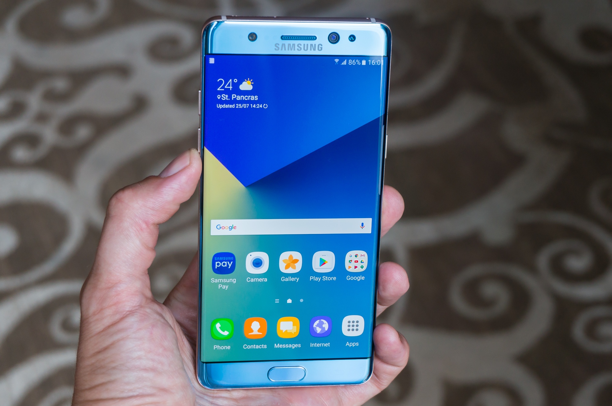 Samsung Galaxy Note 7 Preview - Tweakers