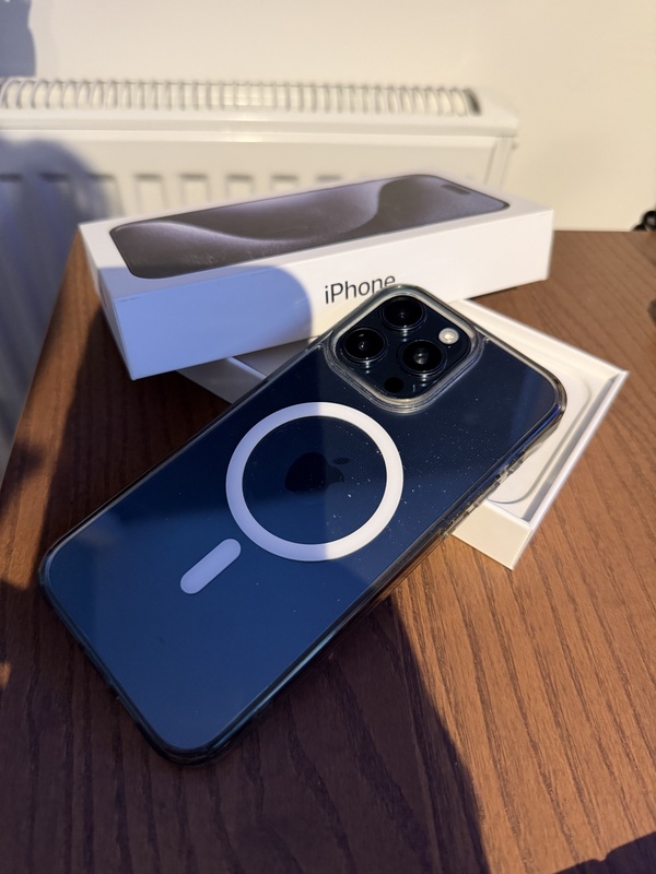 Apple iPhone 15 Pro Max, 256GB Blauw Titanium aangeboden - Vraag ...