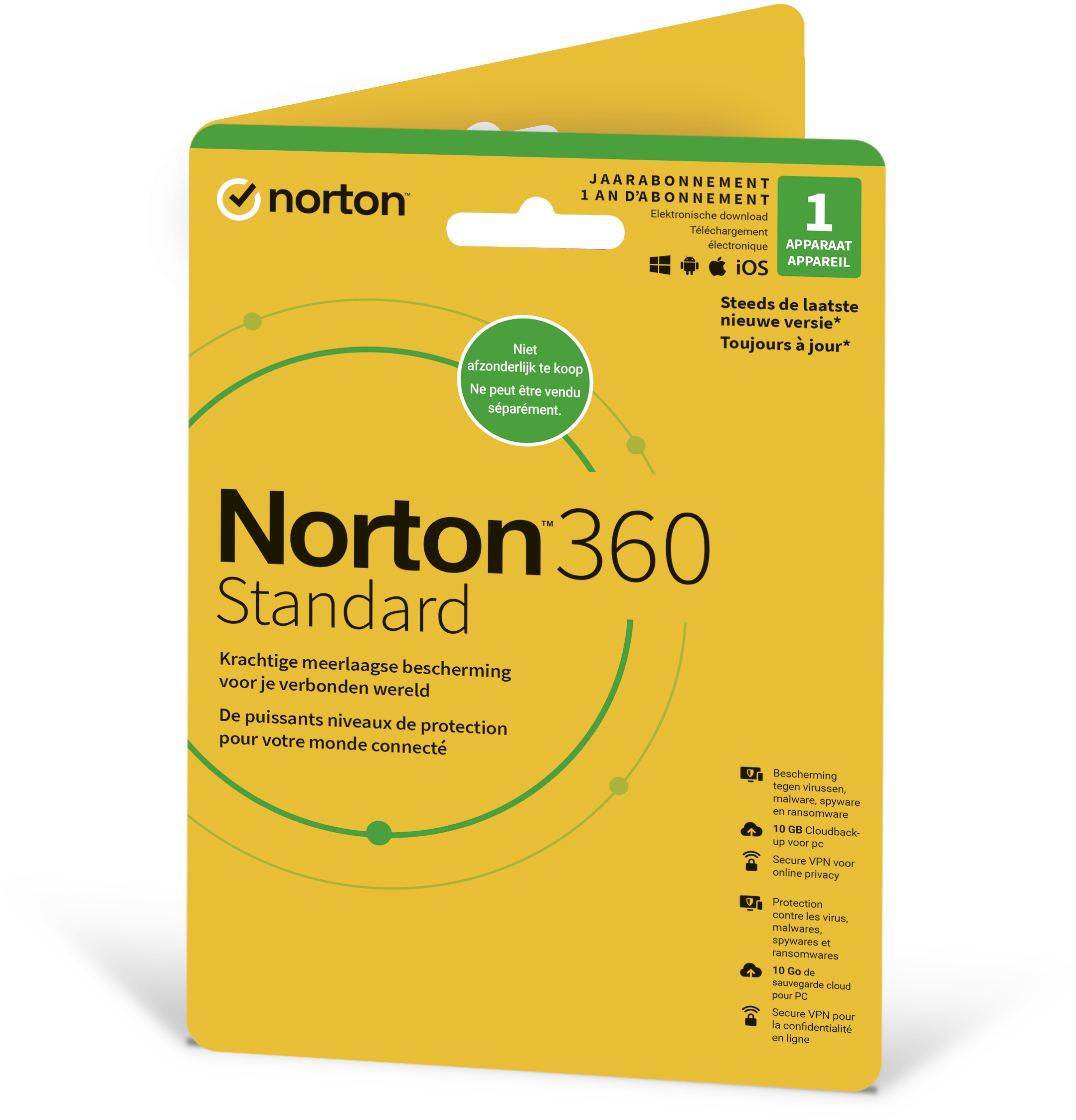 NortonLifeLock Norton 360 Standard kopen? - Prijzen - Tweakers