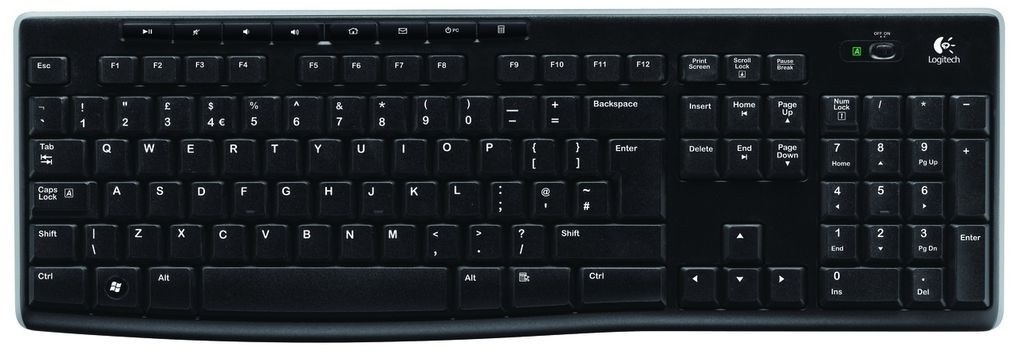 Logitech Wireless Keyboard K270 (Qwerty UK): beste prijs - Tweakers