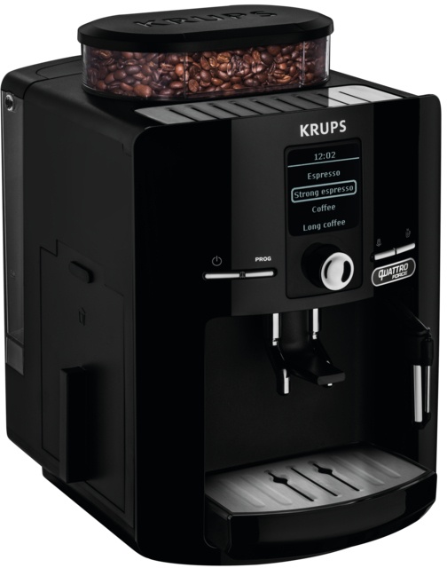 Specificaties van Krups Quattro Force EA82F010 Zwart - Tweakers