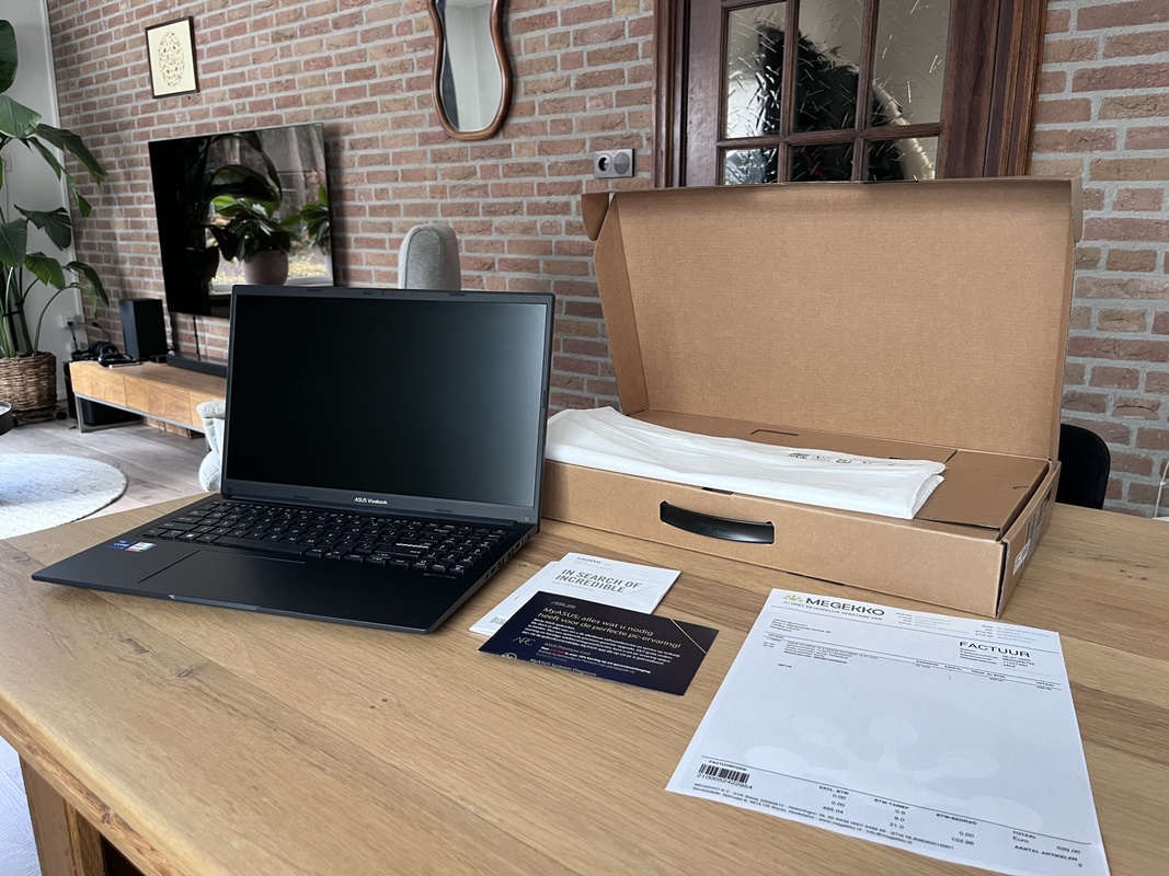 ASUS Vivobook 15 | i7 12th gen | 16GB RAM | 512GB SSD aangeboden ...