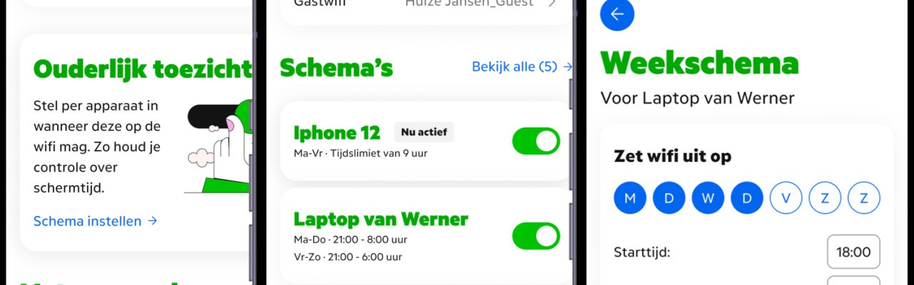 KPN-app krijgt functie om internetgebruik kinderen te beperken - Tweakers