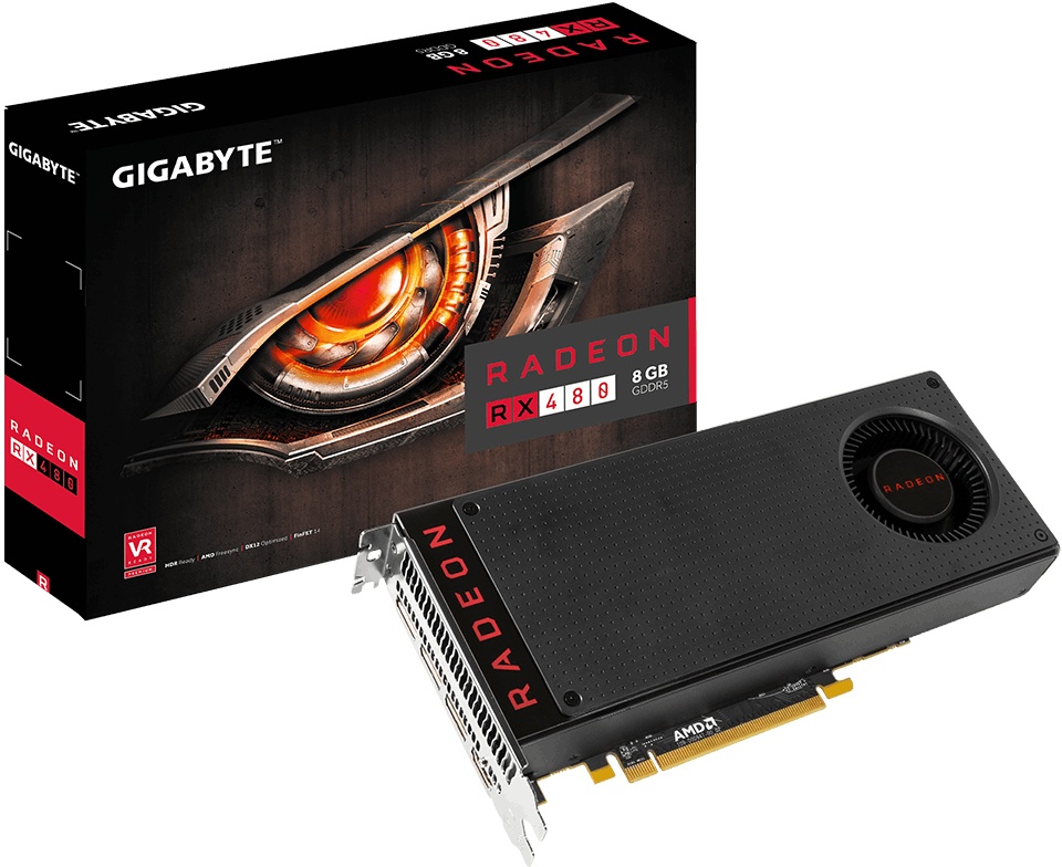 Specificaties van Gigabyte Radeon RX 480 8GB - Tweakers