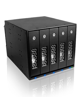 Specificaties van Icy Box 5bay trayless Dual Channel SATA/SAS HDD ...