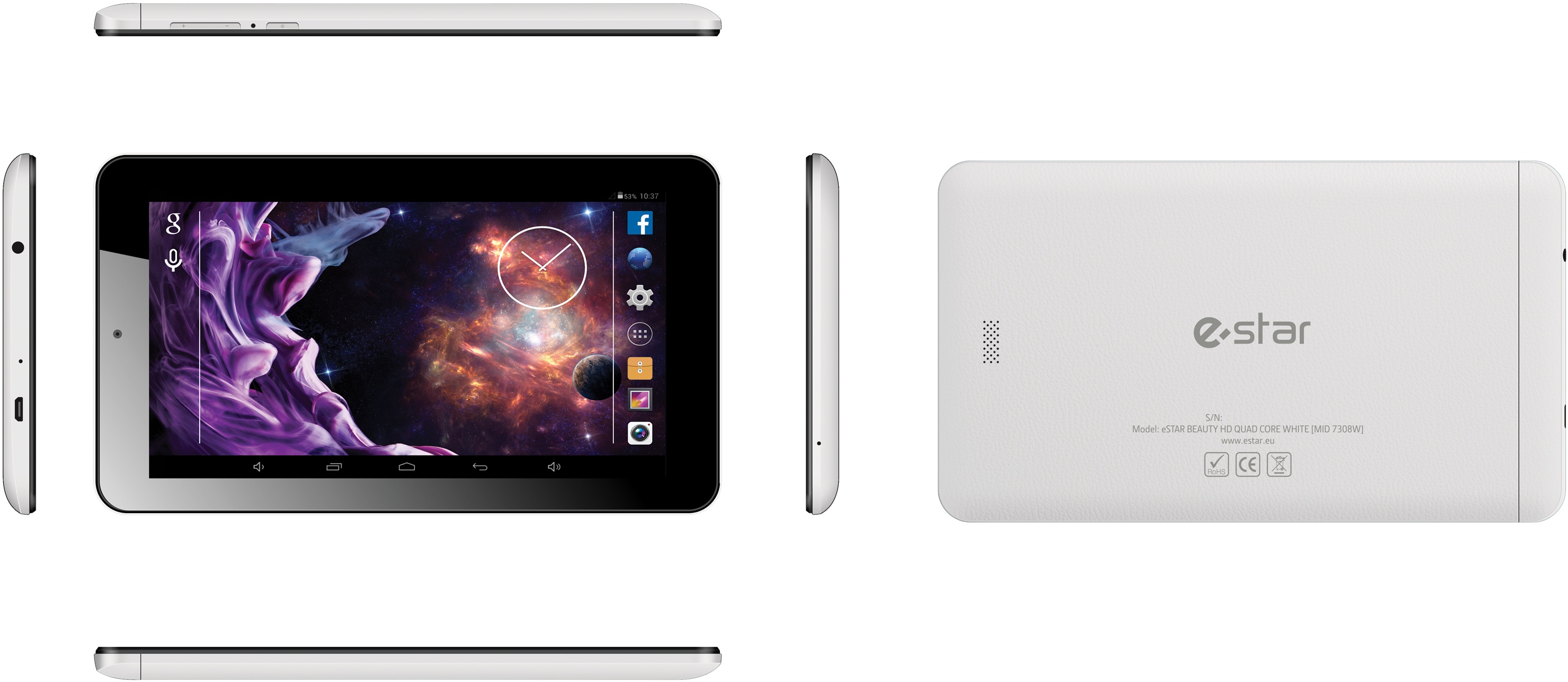 eSTAR Beauty HD Quad Core Minions Wit - Kenmerken - Tweakers