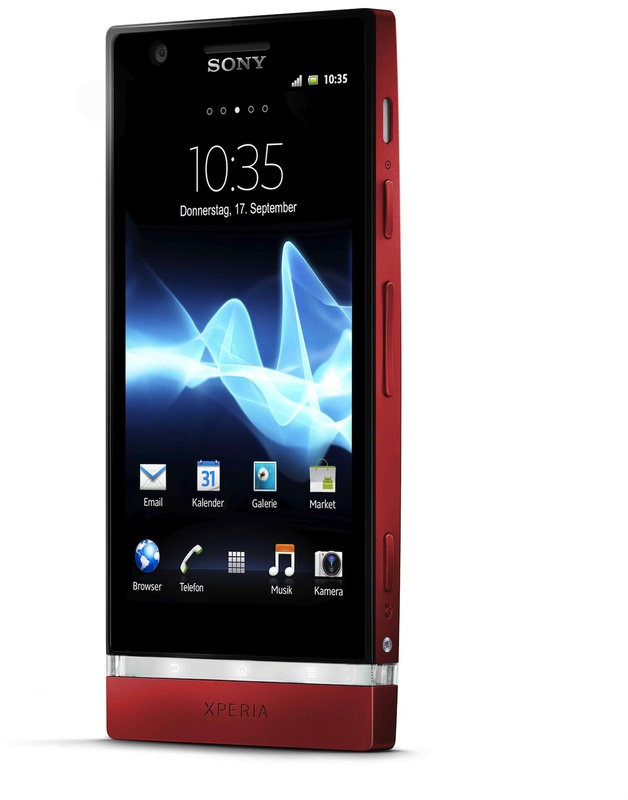 Sony Xperia P Rood - Kenmerken - Tweakers