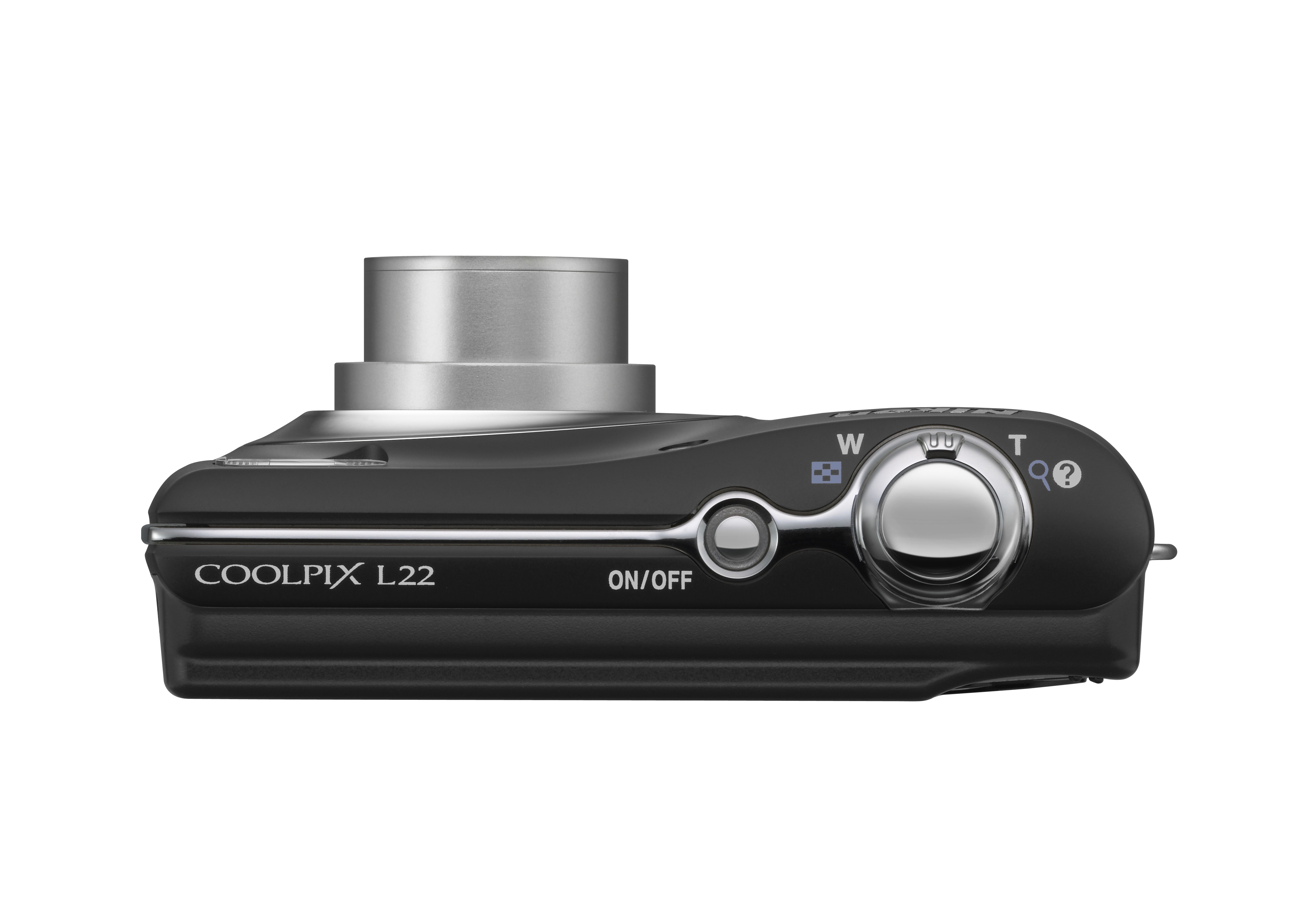 Specificaties van Nikon Coolpix L22 Zwart - Tweakers