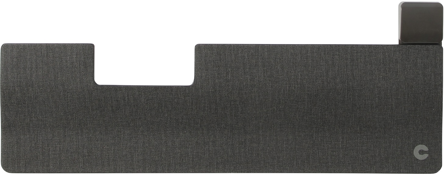 Contour Design The Extended wrist rest, Dark grey fabric kopen ...