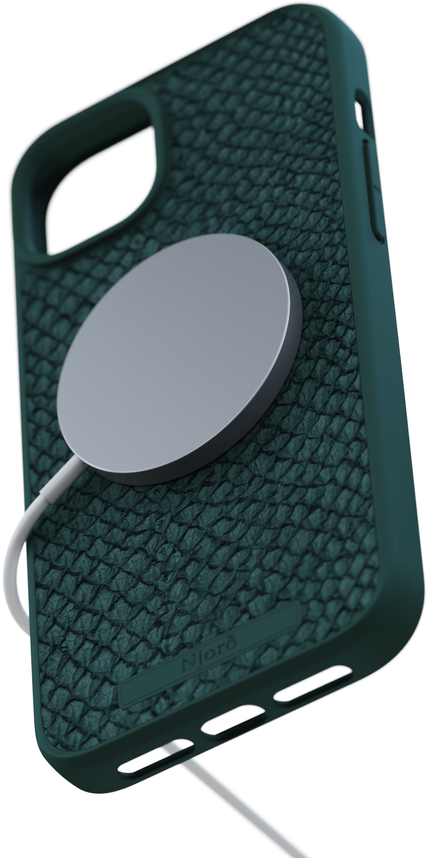 Specificaties van Njord byElements Salmon Leather Magsafe (iPhone 15 ...