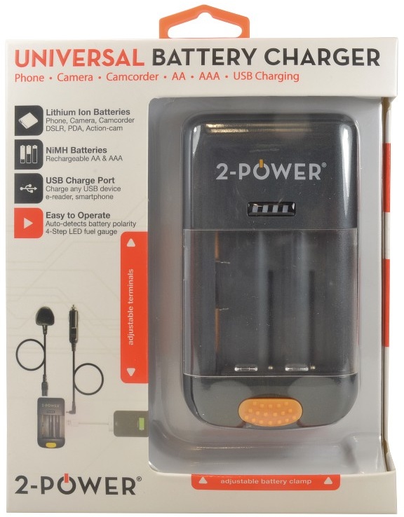 2-Power Universal Camera Battery Charger-Retail kopen? - Prijzen - Tweakers