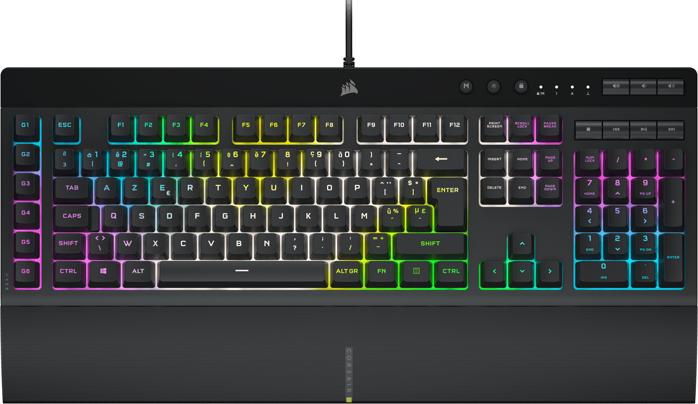 Corsair K55 RGB Pro XT (Azerty BE): beste prijs - Tweakers