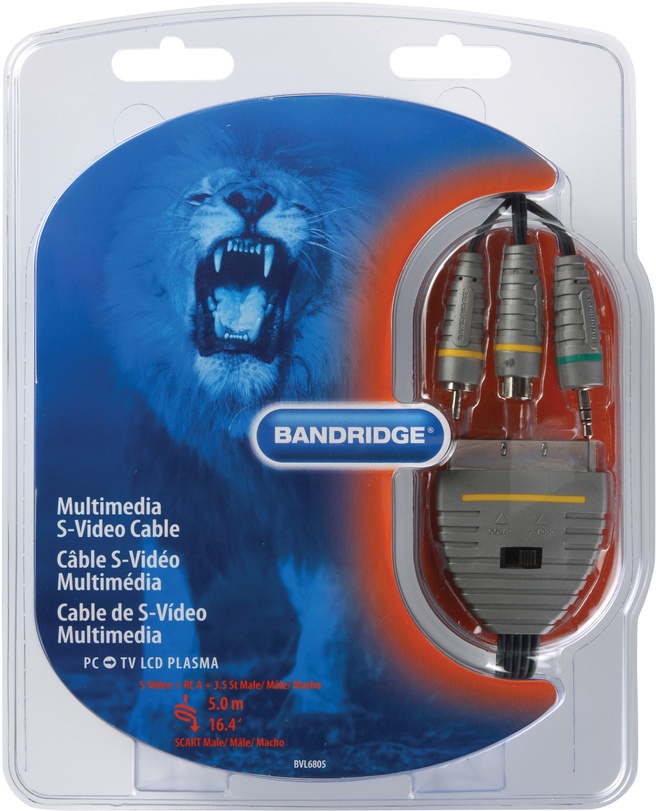 Specificaties van Bandridge BVL6805 Zwart - Tweakers