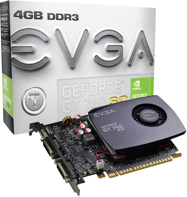 Specificaties van EVGA GeForce GT 740 4GB DDR3 Superclocked DDR3 - Tweakers
