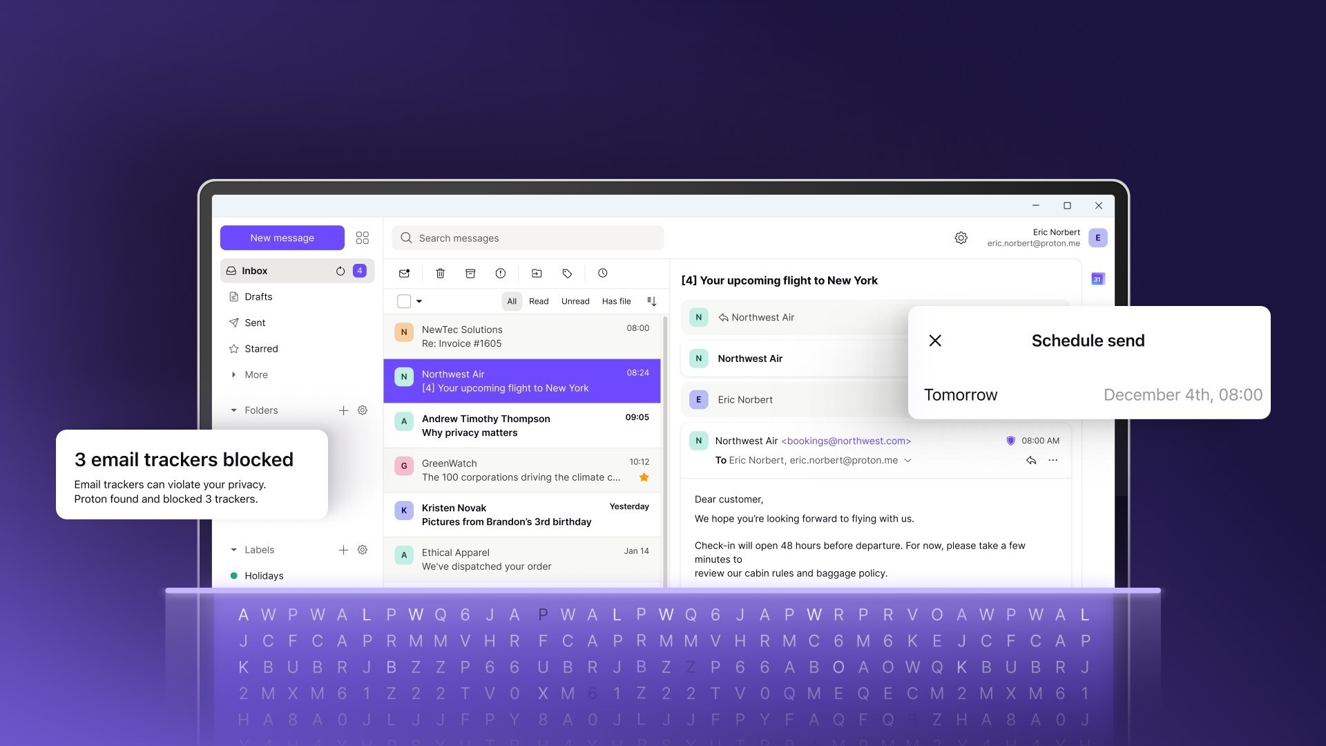 Proton introduceert Proton Mail-desktopapp voor Windows en macOS - Tweakers