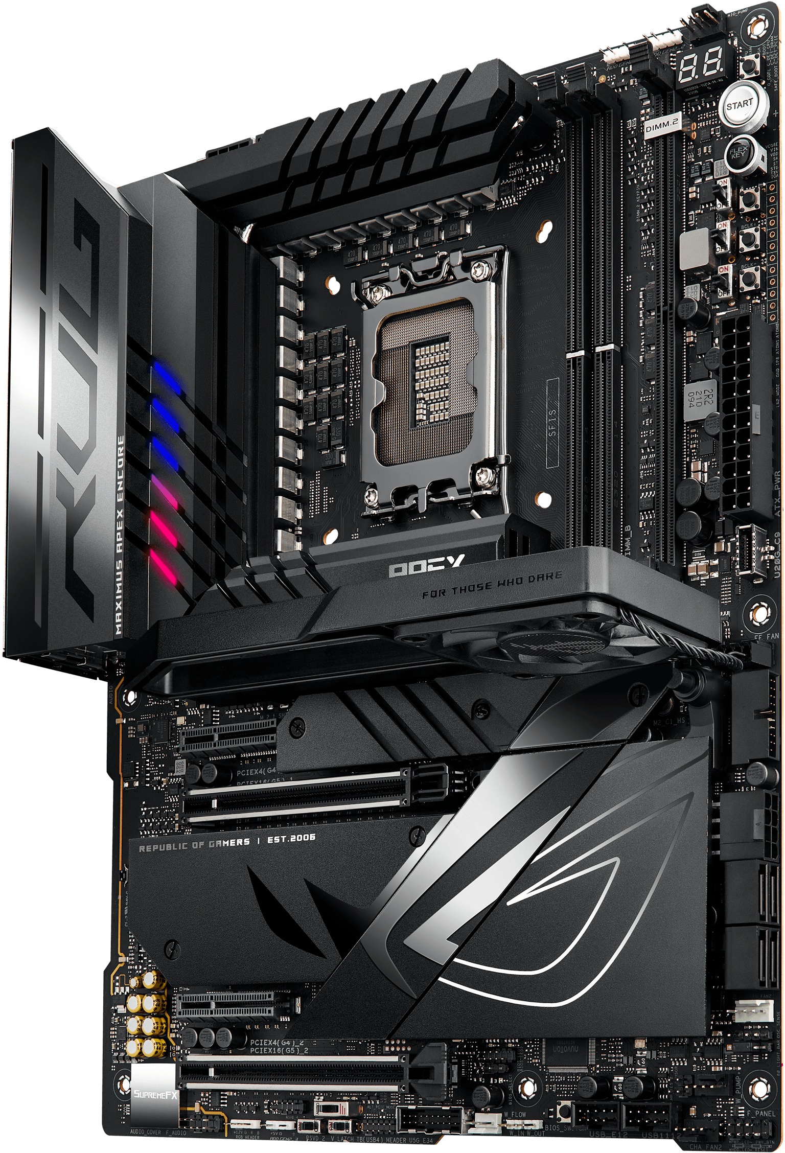 Specificaties van ASUS ROG MAXIMUS Z790 APEX ENCORE - Tweakers