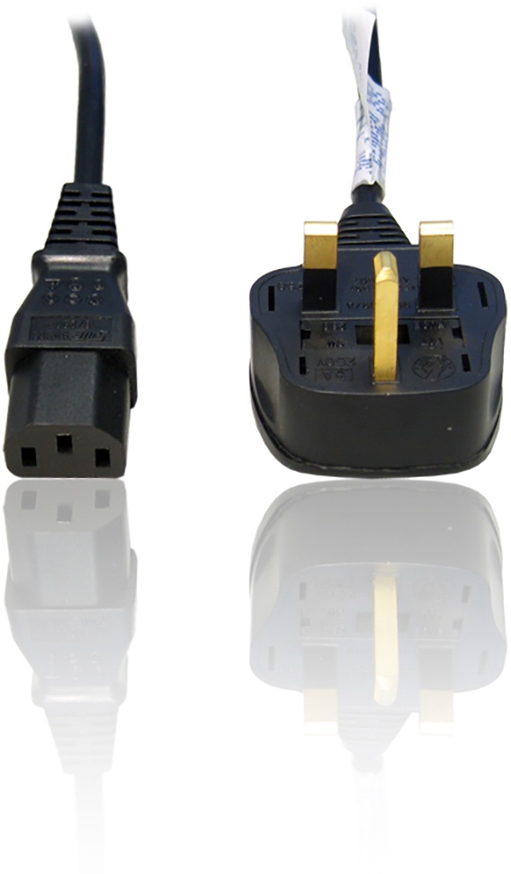 Specificaties van 2-Power IEC C13 Lead with UK Plug Zwart - Tweakers