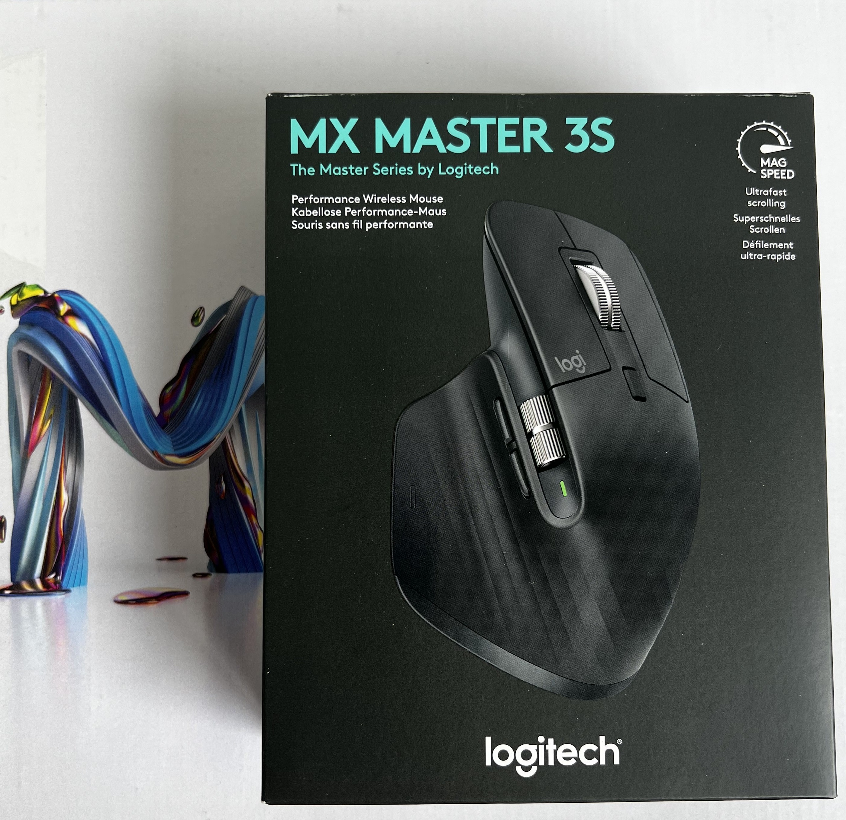 Logitech MX Master 3S, Bluetooth/RF, Grafiet - holygame - Product ...