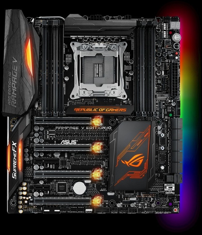 Specificaties van ASUS Republic Of Gamers X99 RAMPAGE V EXTREME EDITION ...