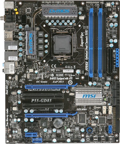 MSI P55-GD85: beste prijs - Tweakers