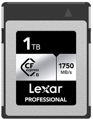 Specificaties van Lexar Professional CFexpress Type B Silver 1TB - Tweakers