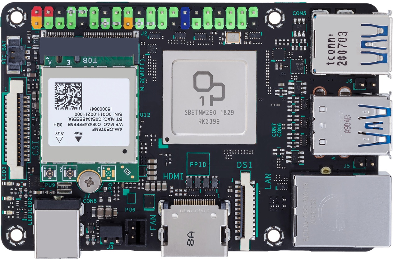 Specificaties van ASUS Tinker Board 2S, 2GB ram - Tweakers