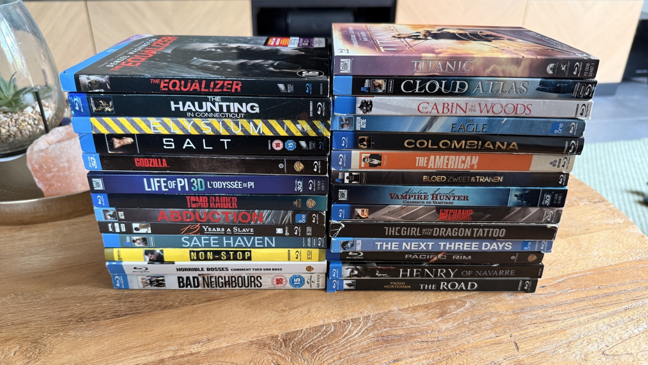 Grote collectie Blu-ray films - Actie, Avontuur, Horror aangeboden ...