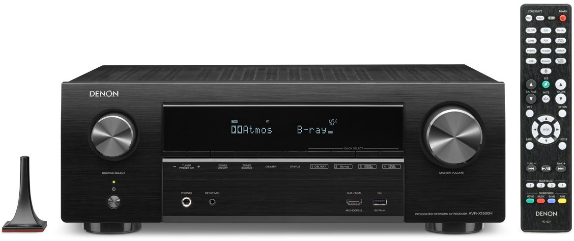 Specificaties van Denon AVR-X1500H - Tweakers