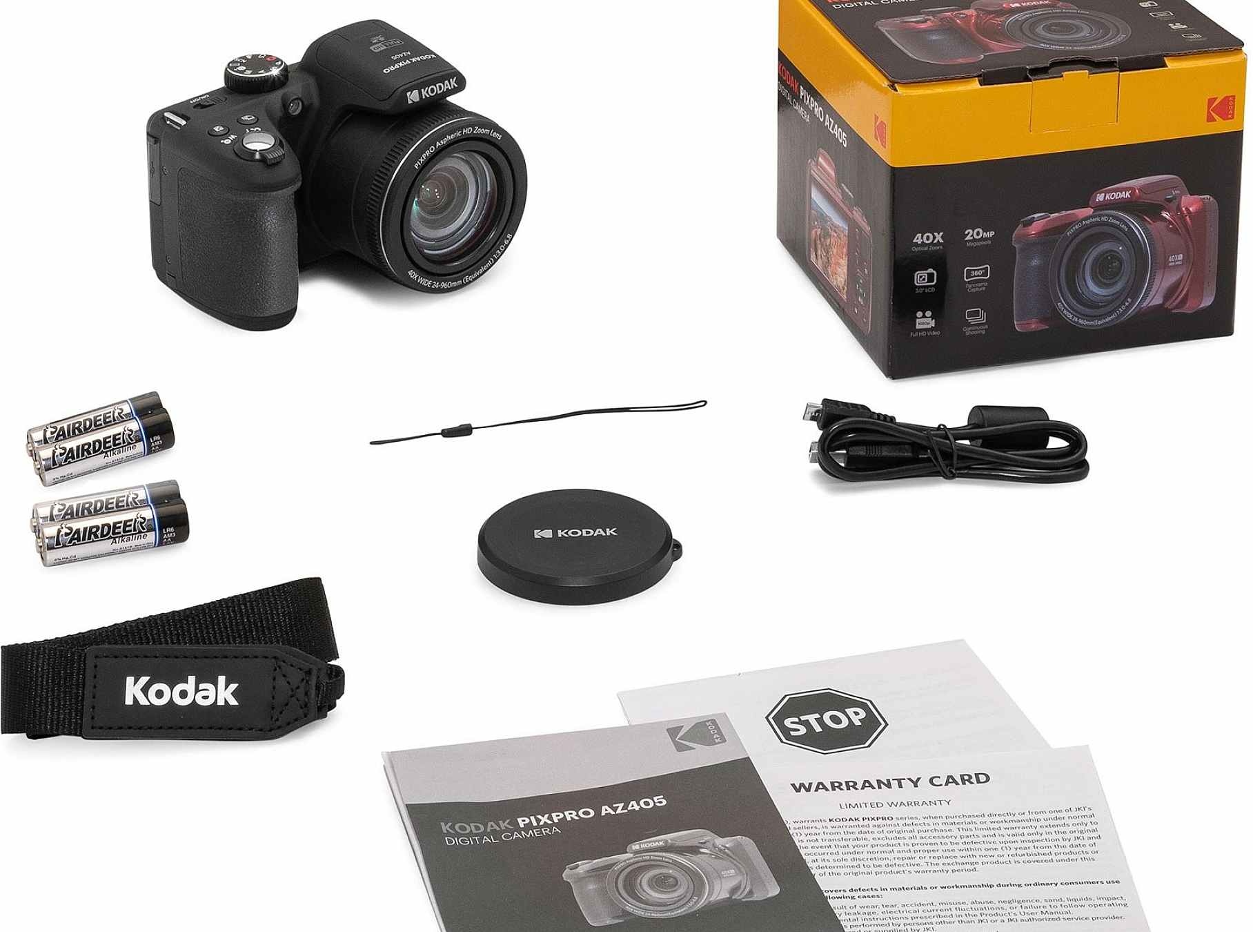 Specificaties van Kodak Pixpro AZ405 Wit - Tweakers