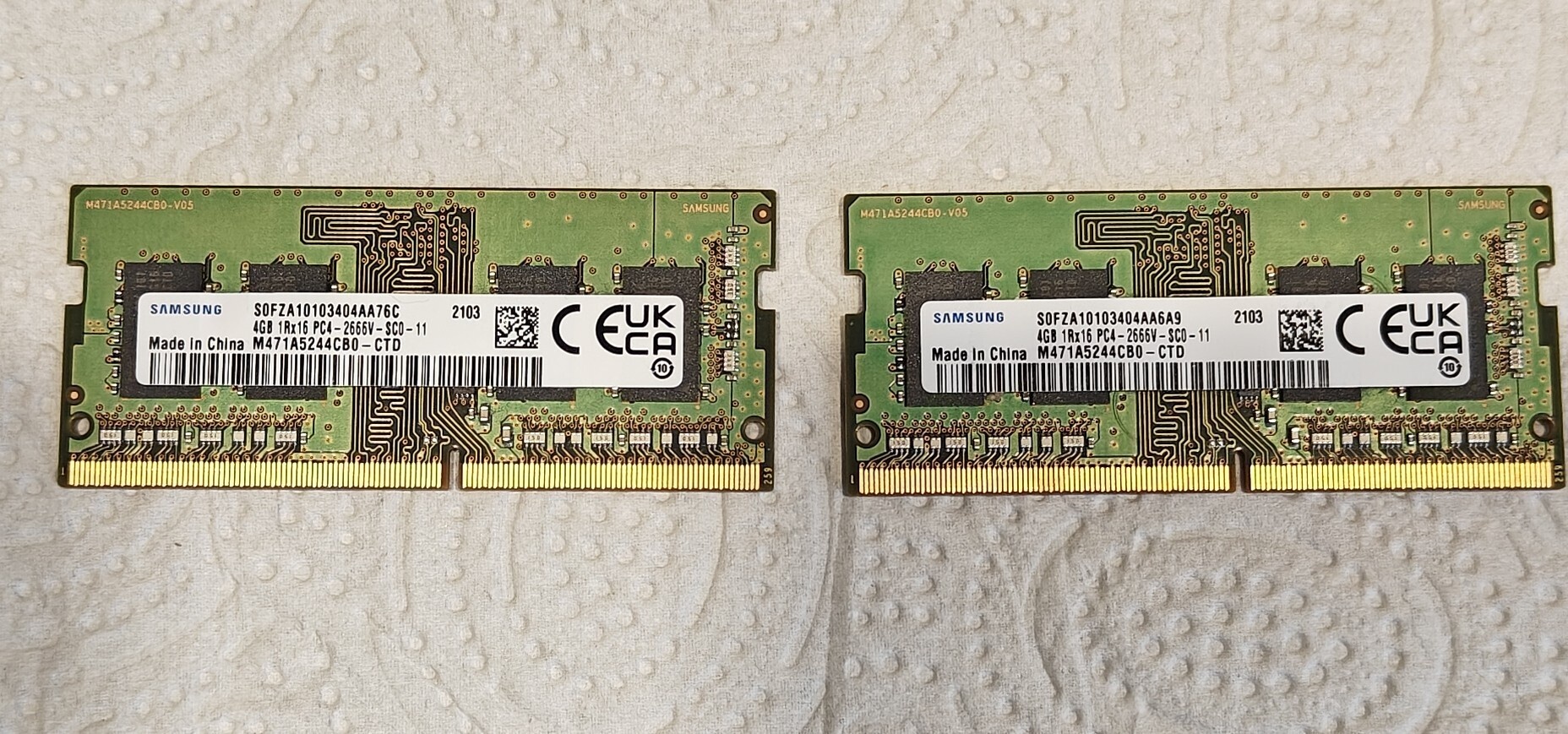 Samsung 2x4GB DDR4 Sodimm 2666Mhz aangeboden - Vraag & Aanbod - Tweakers