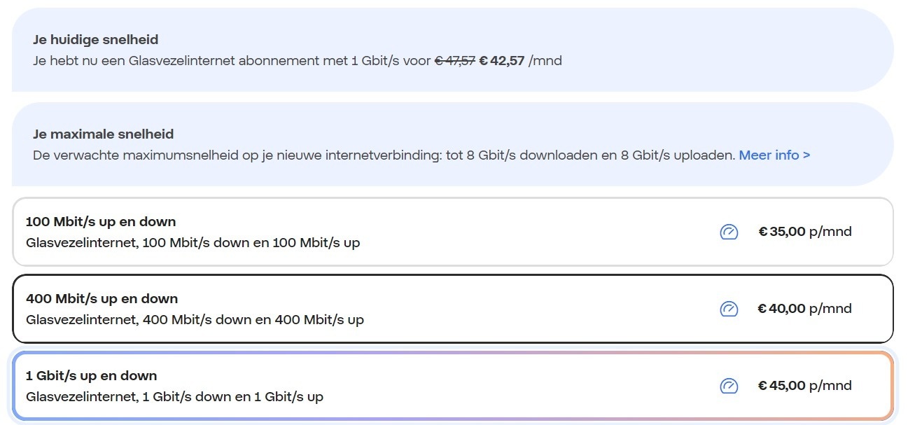 [Odido Glasvezel] Ervaringen & Discussie - Internet en hosting - GoT
