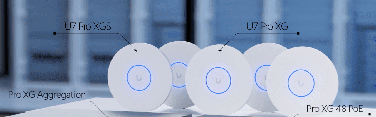 Ubiquiti introduceert UniFi U7 Pro XG- en U7 Pro XGS-accesspoints met ...
