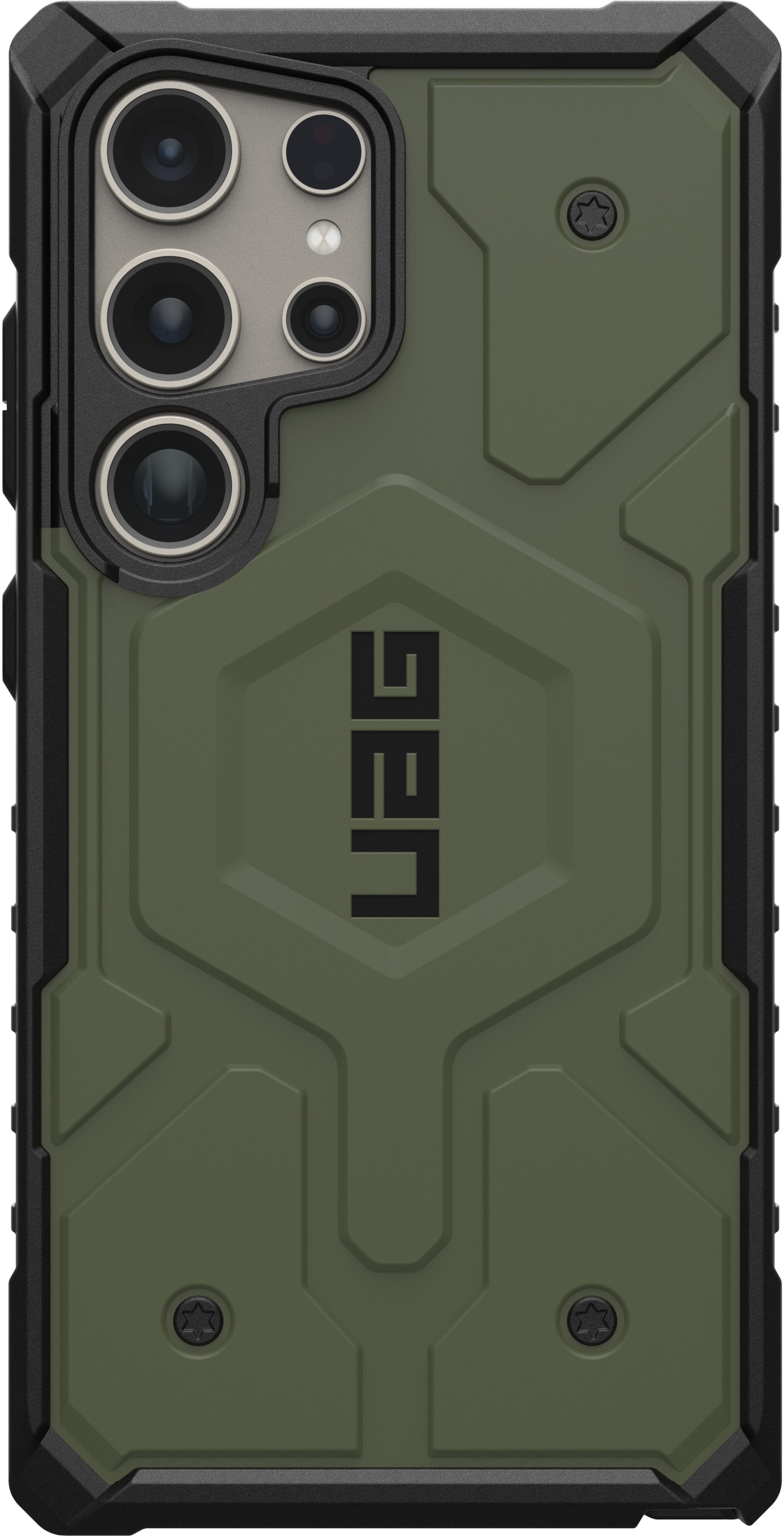 Specificaties van Urban Armor Gear Pathfinder (Galaxy S24 Ultra) Groen - Tweakers