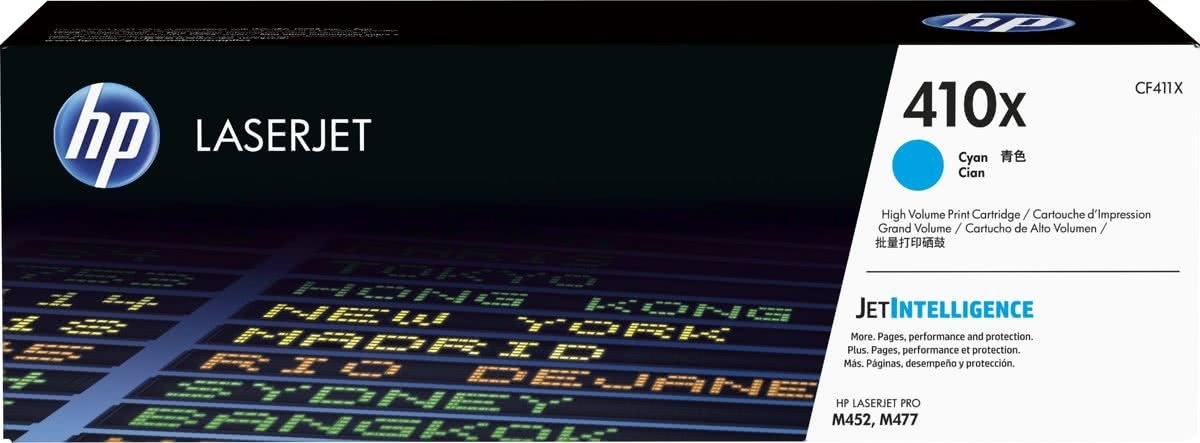 Specificaties van HP 411X (CF411X) toner cyaan hoge capaciteit - Tweakers