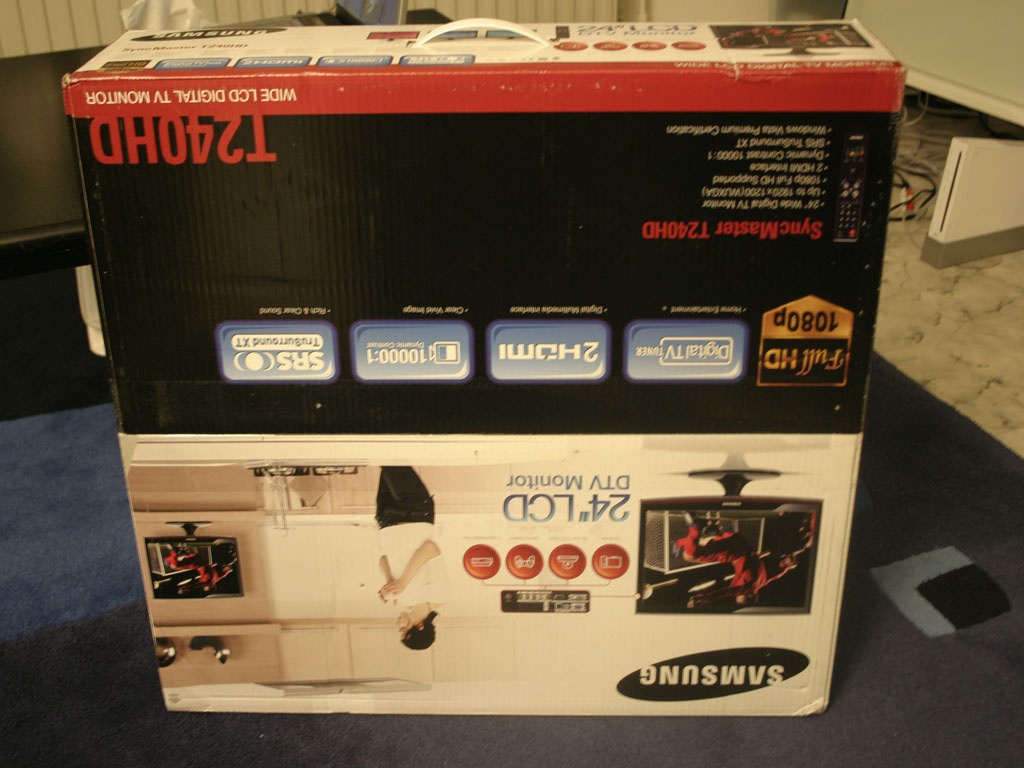 Samsung Syncmaster T240HD - FikkieHo - Product reviews - Tweakers