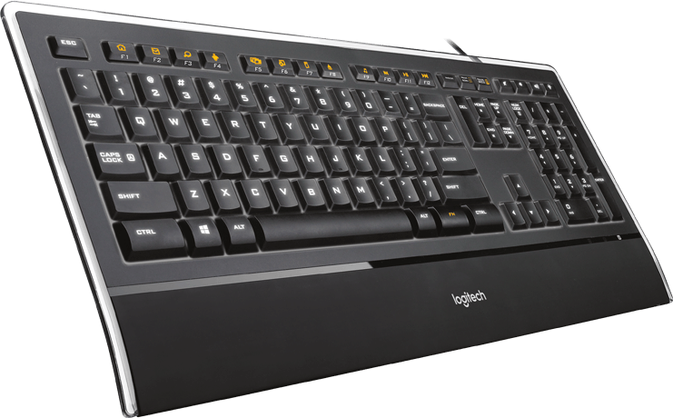 Specificaties van Logitech Illuminated Keyboard K740 (Zwitsers) - Tweakers