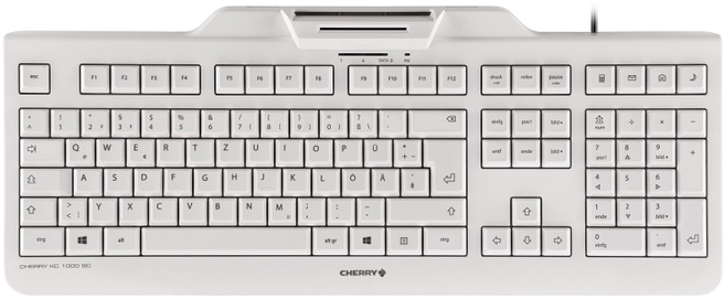 Specificaties van Cherry KC 1000 SC-Z (Qwertz DE) Wit - Tweakers