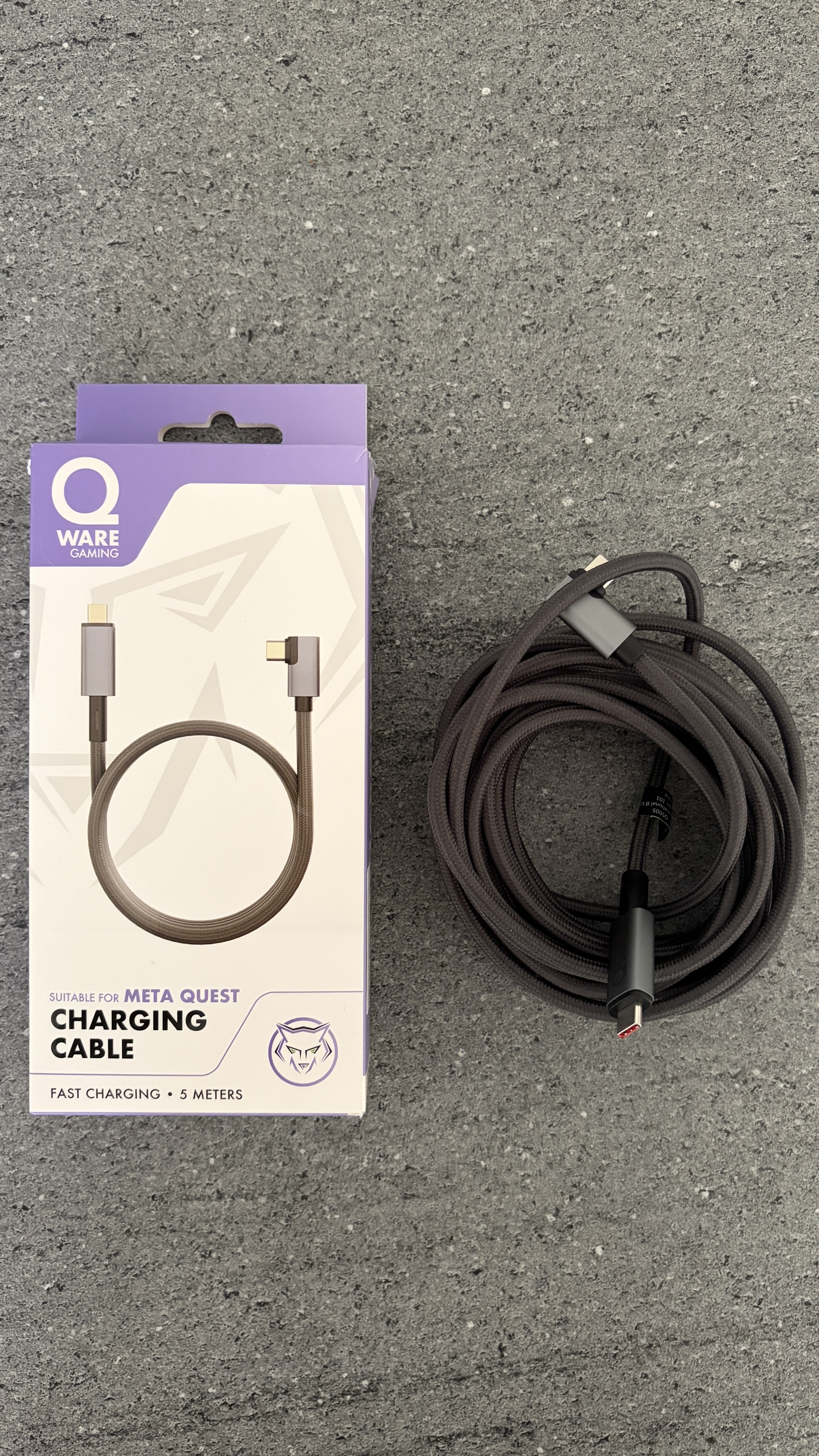 Qware Meta Quest 2 / 3 / 3s Link kabel 5 meter aangeboden - Vraag ...