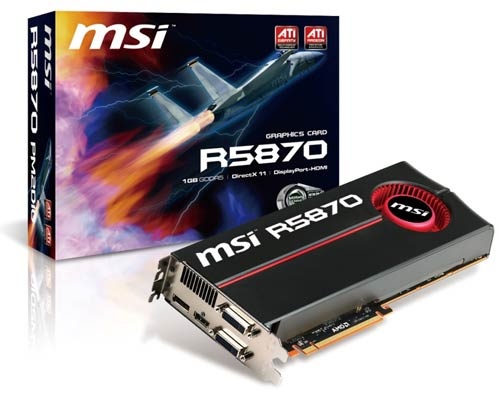 MSI R5870-PM2D1G: beste prijs - Tweakers