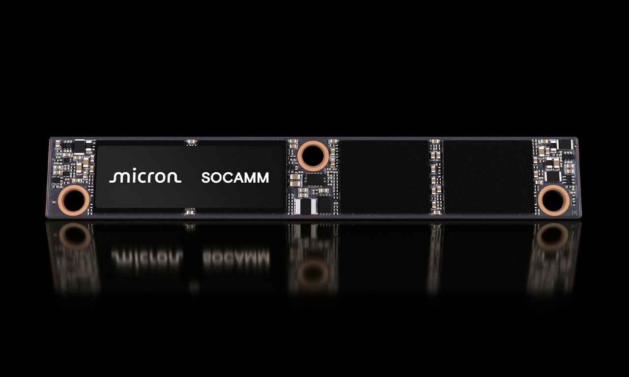Micron toont Socamm-geheugenmodule op basis van Lpddr5x dat derde ...