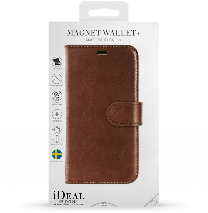 iDeal of Sweden Magnet Wallet (iPhone 11) Bruin - Kenmerken - Tweakers