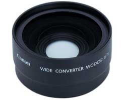 Canon WC-DC52 0.7x Groothoek Conversie Lens: beste prijs - Tweakers