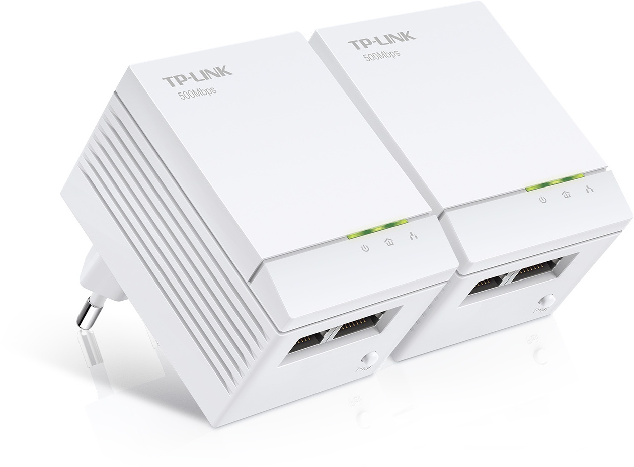 TP-Link TL-PA4020 KIT-AV500 Powerline adapter met 2 aansluitingen ...