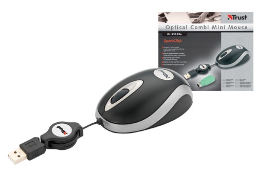 Trust MI-2550Xp Optical Combi Mini Mouse - Kenmerken - Tweakers