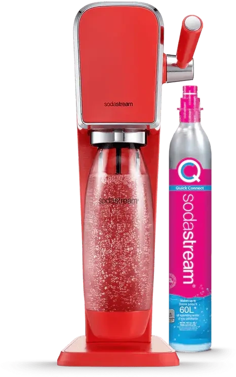 Specificaties van Sodastream ART - Mandarin Red - Tweakers