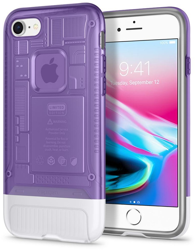 Spigen Classic C1 (iPhone 8) Paars - Kenmerken - Tweakers