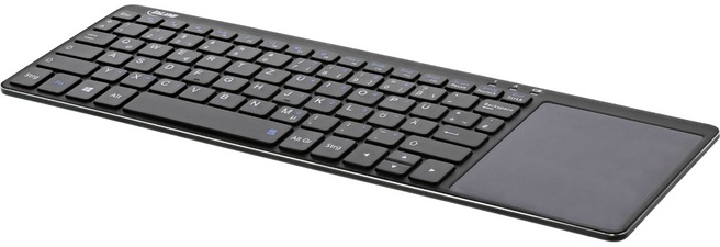 InLine Wireless Aluminum Slim-Keyboard with Touchpad Zwart - Kenmerken ...